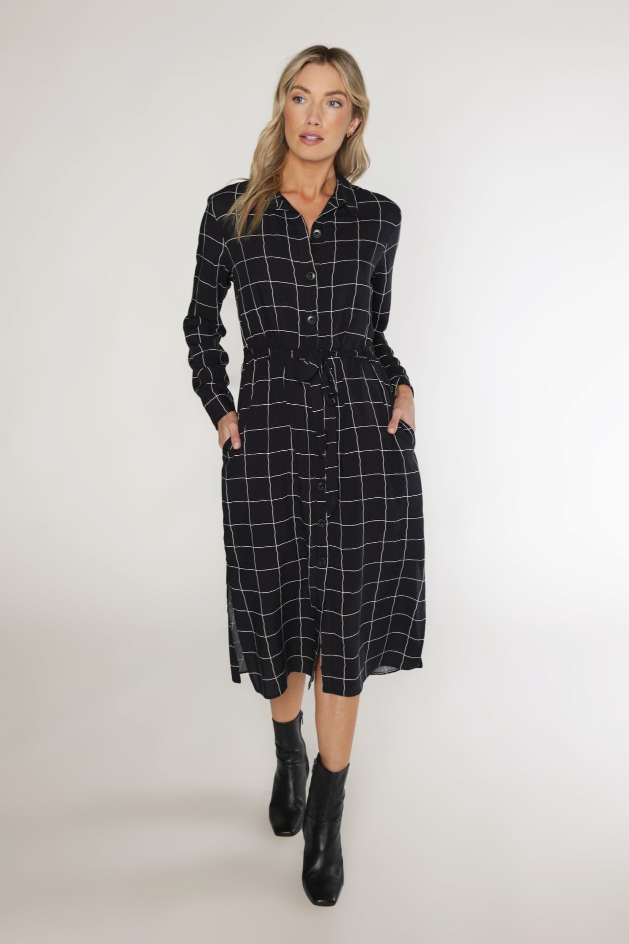 METRO DRESS - BLACK – mattym